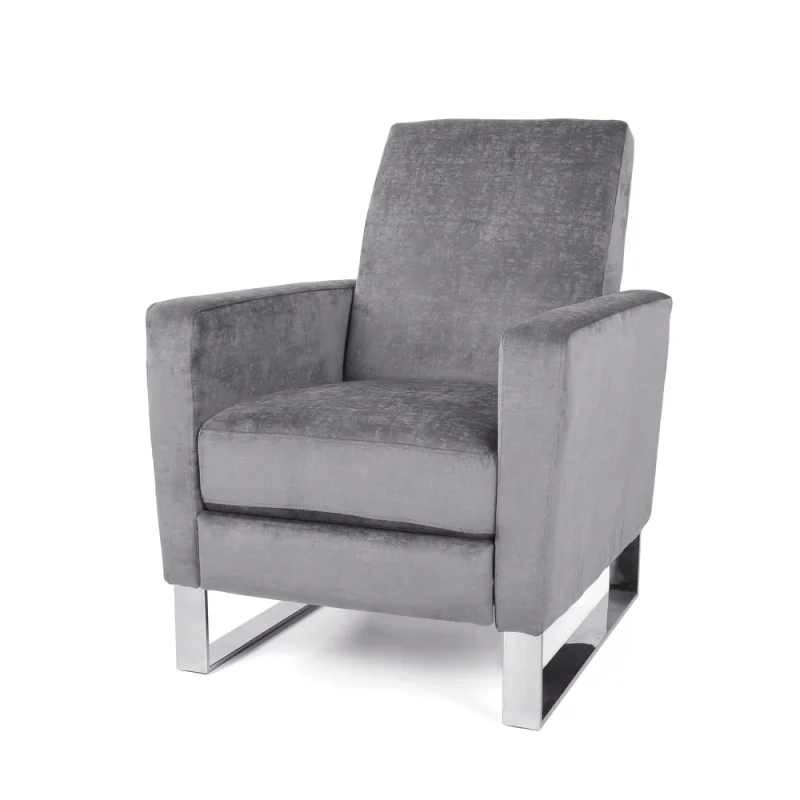 Albreda - 28'' Wide Small Velvet Accent Recliner | Hiewigo