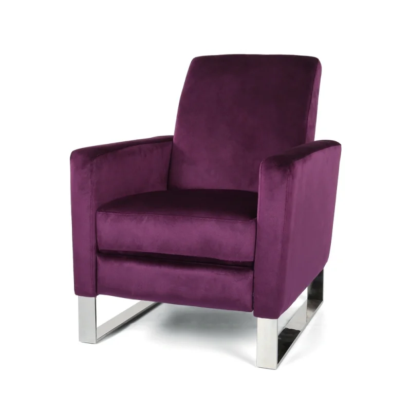 Albreda - 28'' Wide Small Velvet Accent Recliner | Hiewigo